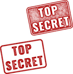 Top secret watermark stamp Royalty Free Vector Image