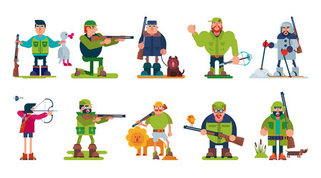 Hunter Huntsman Cartoon Vector Images (over 260)