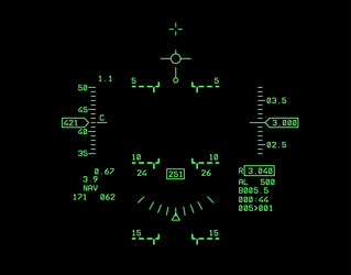 Modern Fighter Jet Interface Royalty Free Vector Image