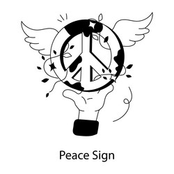 Pacific sign Royalty Free Vector Image - VectorStock