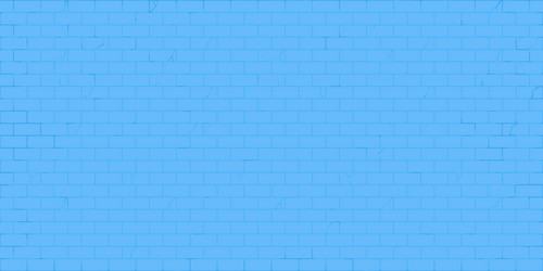 Urban flat simple brick wall seamless texture Vector Image