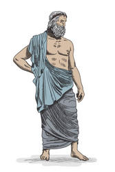 Greek people Royalty Free Vector Image - VectorStock