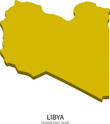 Spectrum dot map libya Royalty Free Vector Image