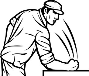 Man Hitting the Table Vector Images (over 300)