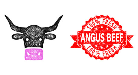 Angus Ribbon Beef Vector Images (over 100)