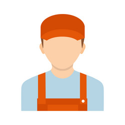 Electrician worker icon electric signs work Vector Image