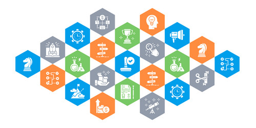 Start up time management Royalty Free Vector Image