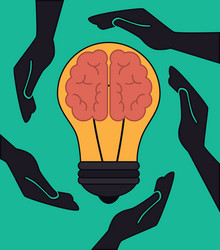 Creative big idea graphic Royalty Free Vector Image