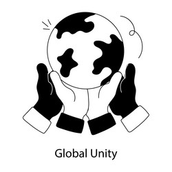 Global unity Royalty Free Vector Image - VectorStock
