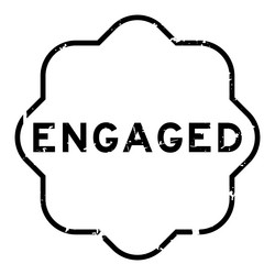 Grunge black accompanied word rubber seal stamp Vector Image