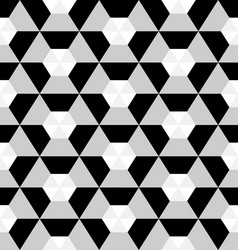 Seamless geometric pattern abstract bold lines Vector Image