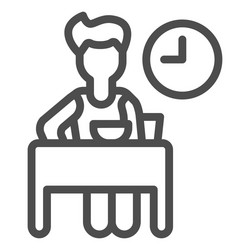 Employee quirks solid icon officesyndrome concept Vector Image