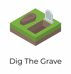 Digging a Grave Vector Images (over 610)