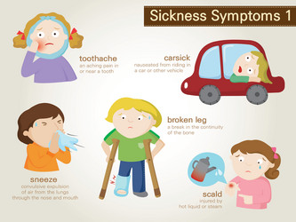 Lassa fever virus infographics elements Royalty Free Vector