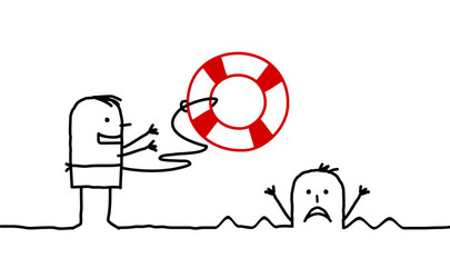 Help Cartoon Vector Images (over 80,000)