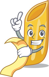 Penne Pasta Character Cartoon Vector Image Vector Images (over 100)