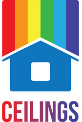 Logo of the ceilings floors Royalty Free Vector Image