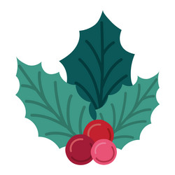 Cute mistletoe Royalty Free Vector Image - VectorStock