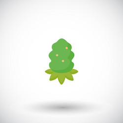 Cannabis bud texture monogram question mark symbol