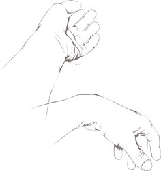 Speed skating male sprinting hands behind clipart Vector Image