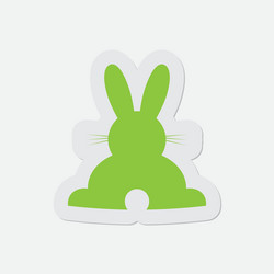 Easter Bunny Back Silhouette Vector Images (over 110)