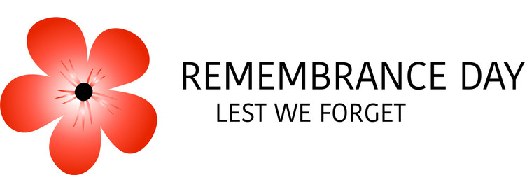 Anzac day on sign white background Royalty Free Vector Image