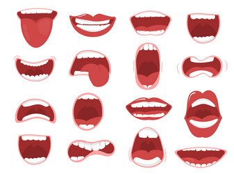 Human Mouth Cartoon Vector Images (over 24,000)