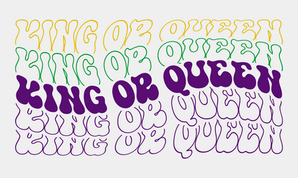 King Word Typography Vector Images (over 370)