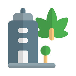 Lab grown marijuana process in a facility building