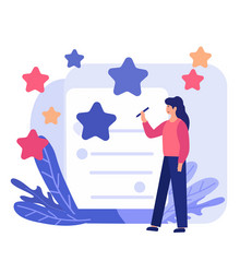 User input customer experience and client Vector Image