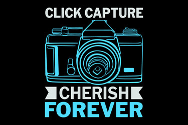 Smile and click forever Royalty Free Vector Image