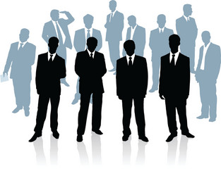 Business man set Royalty Free Vector Image - VectorStock