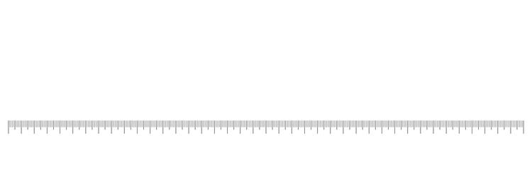 Measuring charts with 30 centimeters 12 inches Vector Image