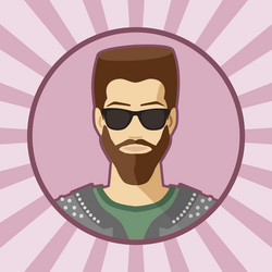 Single man avatar Royalty Free Vector Image - VectorStock