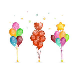 Balloons Royalty Free Vector Image - VectorStock