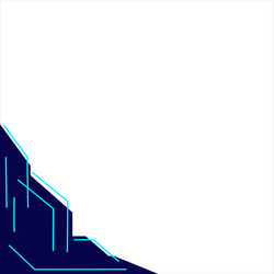 Modern tech corner Royalty Free Vector Image - VectorStock