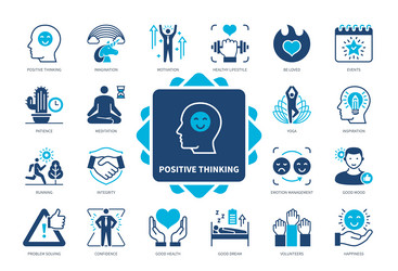 Positive Thinking Icon Vector Images (over 5,400)