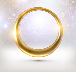 Golden ring icon Royalty Free Vector Image - VectorStock