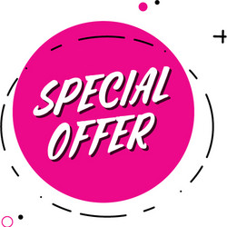 Special offer sale 30 red circle frame ima Vector Image