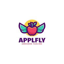 Fruit ninja logo design Royalty Free Vector Image