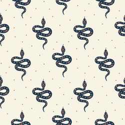 Snake skin colorful animal beige seamless pattern Vector Image