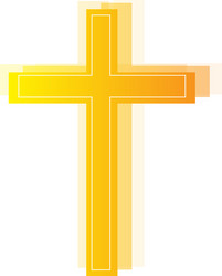 Sketch of a cross Royalty Free Vector Image - VectorStock