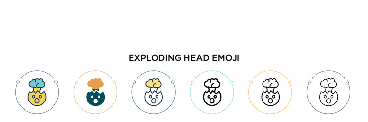 Cartoon Head Exploding Vector Images (over 170)