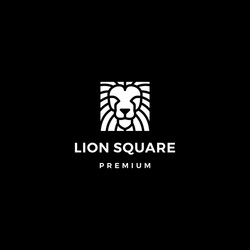 Luxury heraldic royal lion king with key logo Vector Image