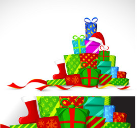 Christmas party design Royalty Free Vector Image