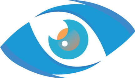 Eye vision logo Royalty Free Vector Image - VectorStock