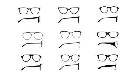 Glasses Side View Vector Images (over 3,500)