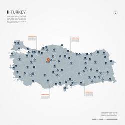 Turkey Map Infographic Vector Images (over 350)