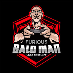 Bald Angry Man Vector Images (over 320)
