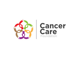 Medical cancer logo designs for health care Vector Image
